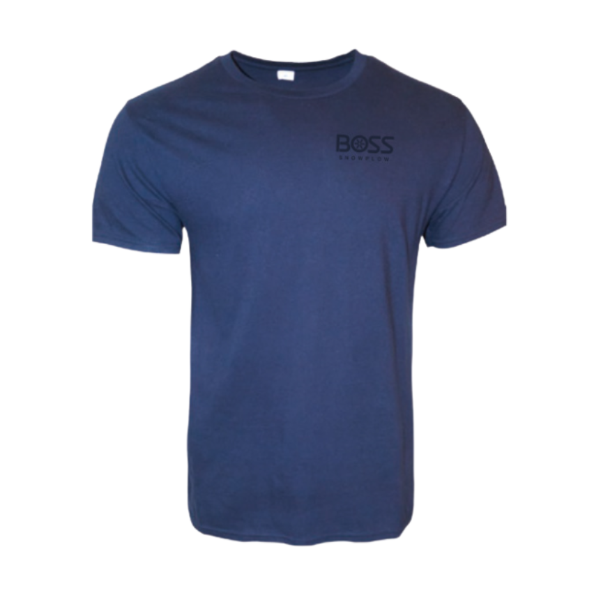 BOSS Mens Flag Tee - Blue | BOSS Plow Gear Store